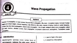 Ch A M F M Modulation Notes Pdf Principles Of Elect Comm Notes Teachmint