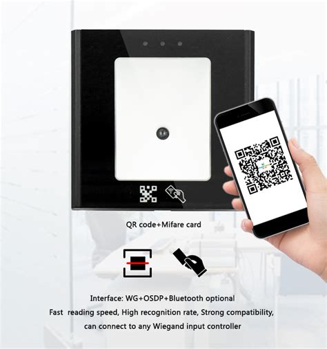 OSDP RFID QR Code Reader China Factory Fondvision