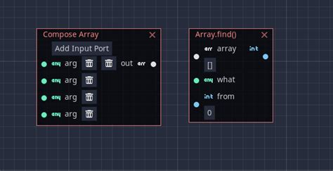 Visualscript Node For Array Access Of An Element By Index · Issue 15 · Godotenginegodot Visual