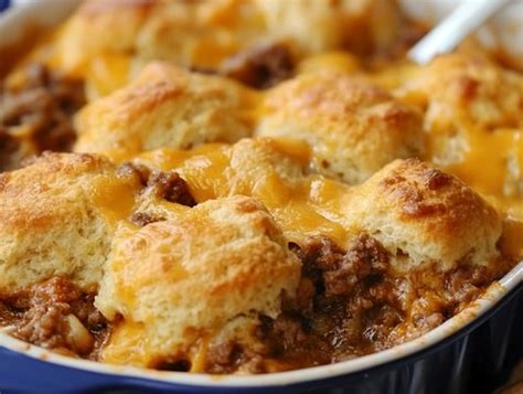 Sloppy Joe Biscuit Casserole Taste Strong