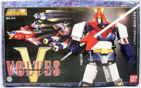 Voltus V Bandai Soul Of Chogokin Gx 31 Volt Machines