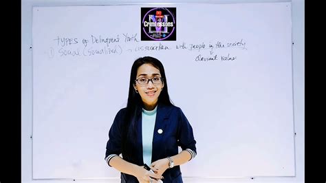 Criminology Juvenile Delinquency Types Of Delinquent Youth Youtube