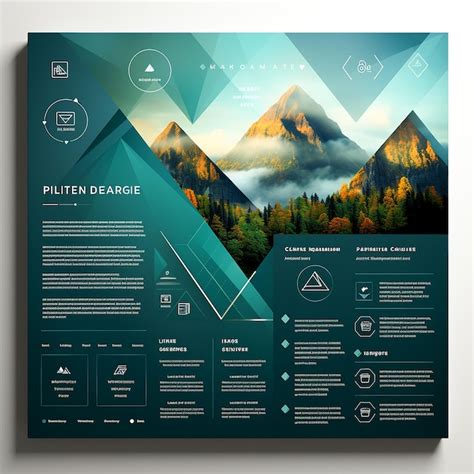 Vector Gradient Press Kit Template Generated By Ai Premium Ai Generated Image