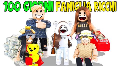 Passo Giorni Con Una Famiglia Ricca Su Roblox Youtube