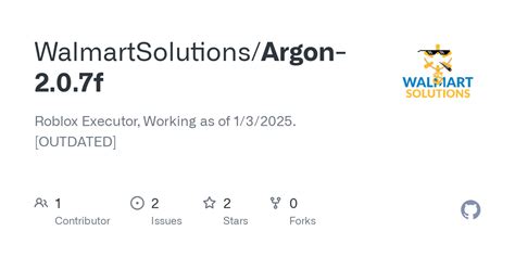 Github Walmartsolutions Argon 2 0 7f Roblox Executor Working As Of
