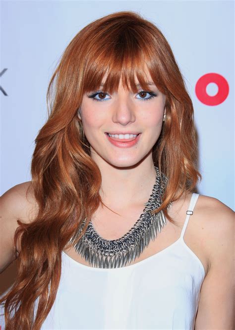 Wallpaper Face Actress Singer Redhead Bella Thorne Be