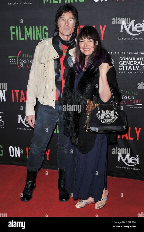 Ronn Moss And Wife Devin Devasquez Arrives At The Filming In Italy And