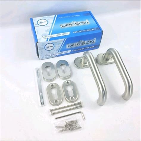 Jual Paket All In Aksesoris Dekson Handle Mortise Cylinder Shopee Indonesia