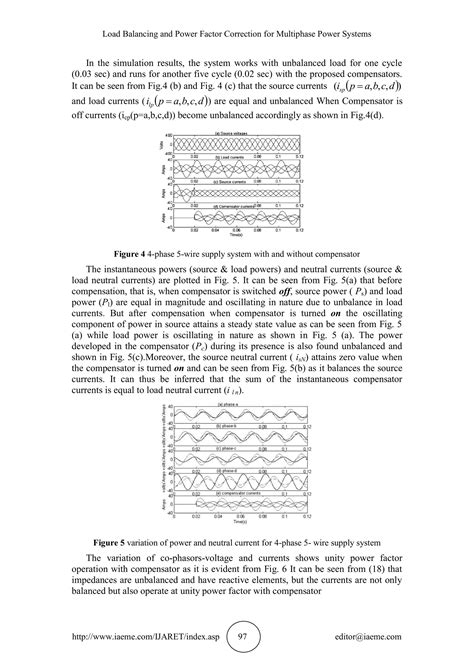 Load Balancing And Power Factor Correction For Multiphase Power Pdf