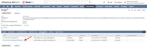 Generate Or Update GenAI Mappings ZoneCapture Knowledge Base