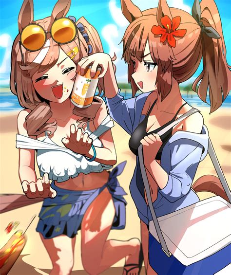 Nice Nature And Matikane Tannhauser Umamusume Drawn By Takuan