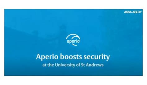 Aperio Wireless Locks Support Sustainability Goals At The University Of