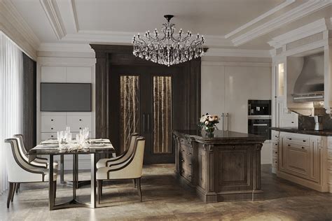 Classical Kitchen On Behance
