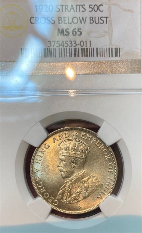 Straits Settlements Cents Ngc Ms Hobbies Toys Memorabilia Collectibles Currency
