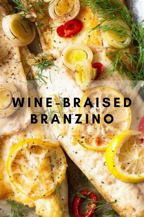 Wine Braised Branzino Artofit