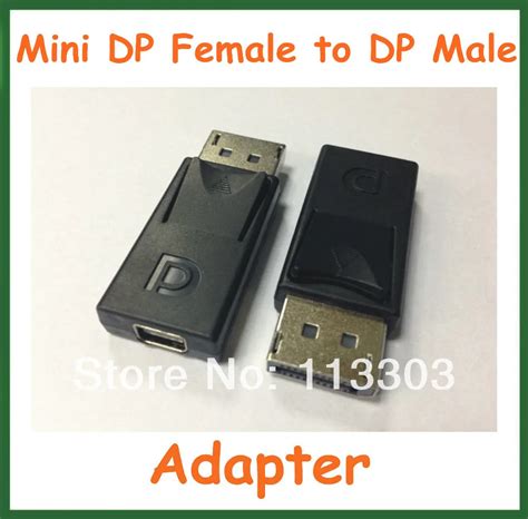 1pc DP DisplayPort Converter Mini DP Female To DP Male Computer Adapter Connector Extender