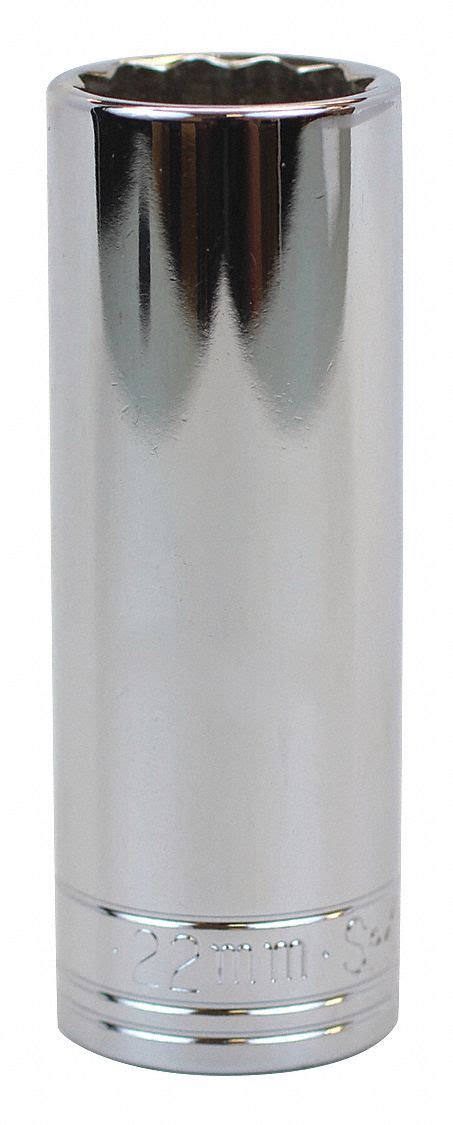 Sk Professional Tools 1 2 In Drive Size 22 Mm Socket Size Socket 20k502 48022 Grainger