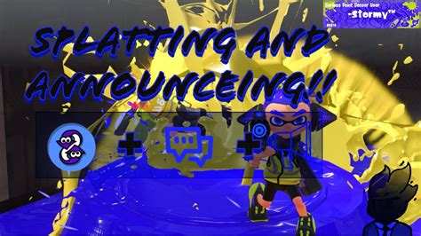 Splatting And Announceing Something Big Splatoon 3 Pbs Youtube