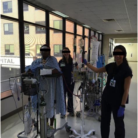 Abdominal X‐ray Displaying The Peripheral Femoral Va‐ecmo Cannula