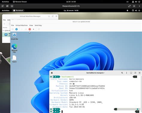Openstack Rdo Andand Kvm Hypervisor Install Windows 11 Kvm Guest On Manjaro Linux 221 Gnome