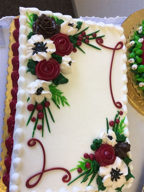 Pin By Diane Wood On Cake Decorating Sheet Cake Designs Flower Cake