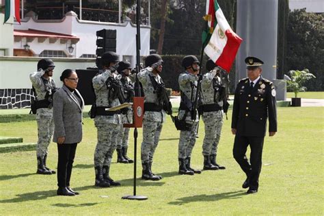 David Córdova rinde protesta como comandante de la Guardia Nacional