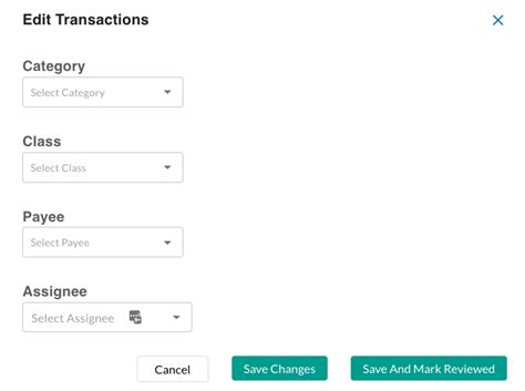 Editing Transactions Transaction Manager