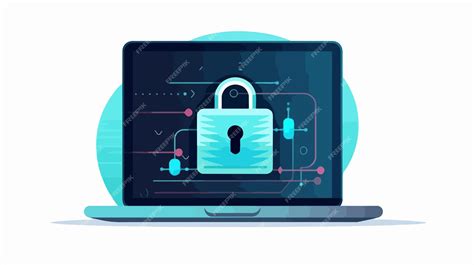 Cyber Security Password Icon Flat Vector For Protection And Authentication Premium Ai