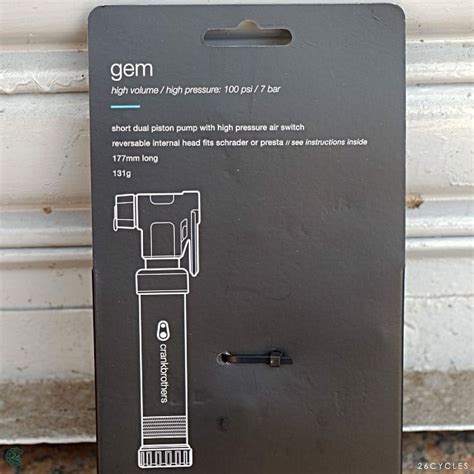 Bơm Xe đạp Cầm Tay Crankbrothers Mini Gem S Vua Xe Đạp Xe đạp Thể Thao địa Hình Cho Nam Nữ