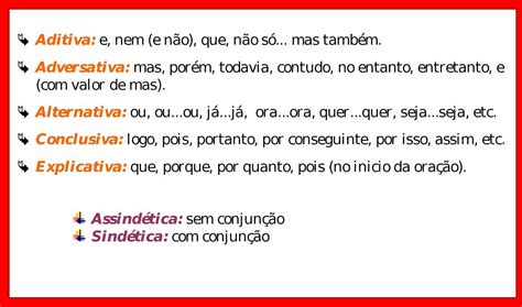 Classifique as orações sindéticas em aditiva adversativa alternativa