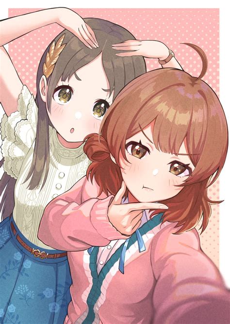 Hanami Ume And Kuramoto China Idolmaster And 1 More Drawn By Takenoko