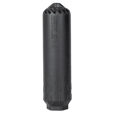 Huxwrx Flow 762 Ti Flow Through Suppressor Black