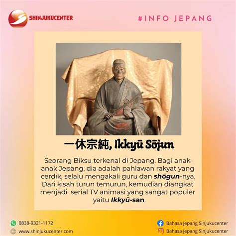 Ikkyu Sojun Merupakan Biksu Bahasa Jepang Shinjukucenter
