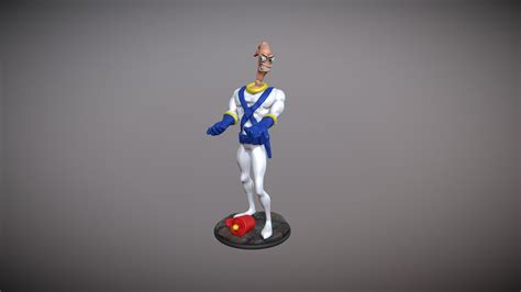 Earthworm Jim Buy Royalty Free D Model By Abauerenator D B B Sketchfab Store