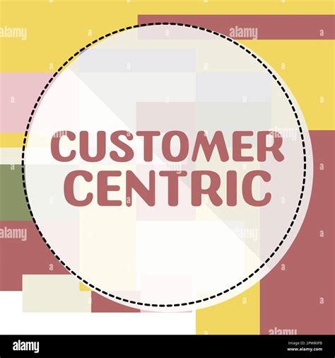 Text Caption Presenting Customer Centric Business Showcase Process Of