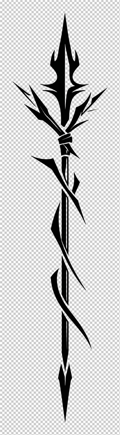Fancy Arrow Symbol Black Spear Design Png Clipart Artistic Symbol