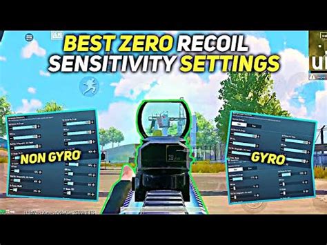 BGMI PUBG 1 7 UPDATE NEW SENSITIVITY SETTINGSBEST ZERO RECOIL SENSITIVITY FOR GYRO NON GYRO