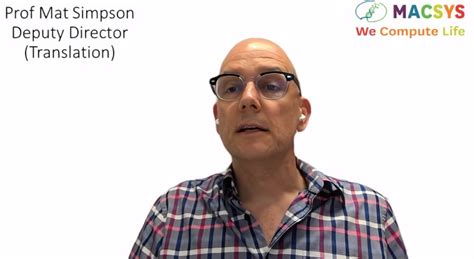 Matthew Simpson Gave An Online Talk Titled Efficient Prediction