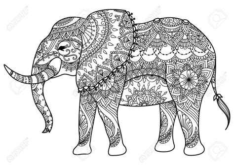 Mandalas De Elefantes Para Imprimir Para