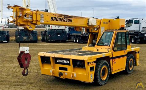 Broderson Ic 80 3j 9 Ton Carry Industrial Deck Crane For Sale Hoists