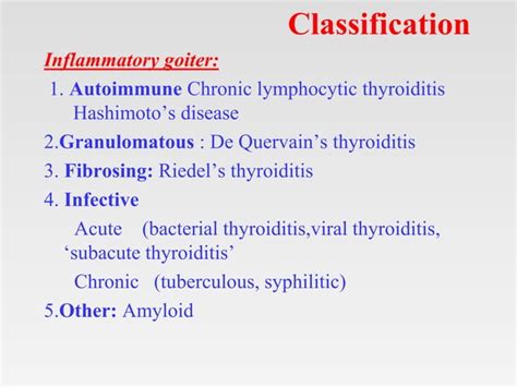 Goiter Defination Pathogenesisclassificationpptx