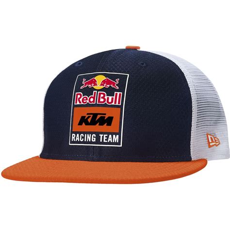 Red Bull Trucker Cap KTM New Era Navy Orange Maciag Offroad