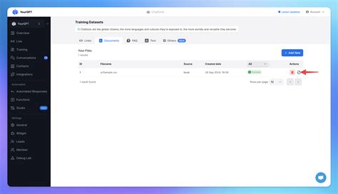 How To Train Chatbot Using Documents Files Yourgpt Helpdesk