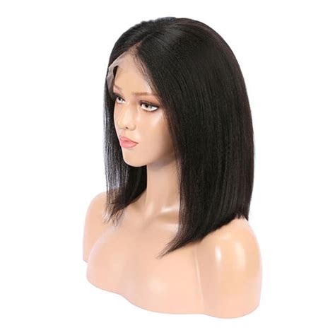 Kinky Straight Bob Wigs Who Wanna This Kinky Straight Bob Wigs