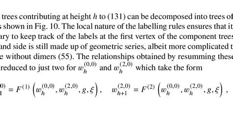 The Decomposition Of Trees Leading To The Sums Over Labels Are Download Scientific