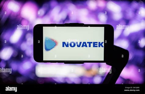 India 12th Dec 2022 In This Photo Illustration The Logo Of Novatek