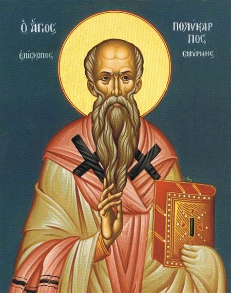 St Polycarp St Polycarp Orthodox Icons Martyrs