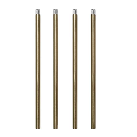 Haligate Polished Brass M10 Threaded Extension Rod For Pendant Light