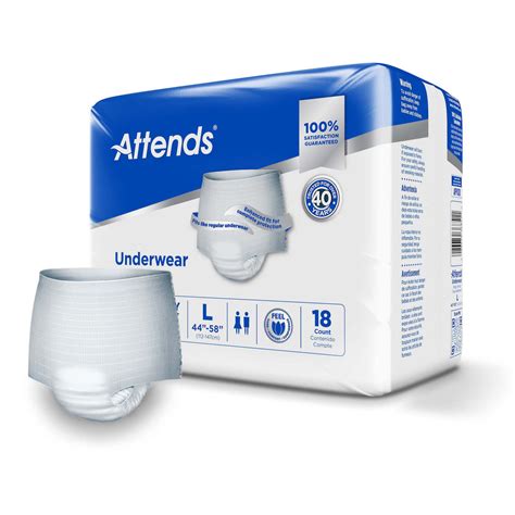 Attends Underwear Pull Up Diapers Heavy Protection Adult Diapers 365