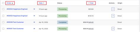 Orders Overview And Bulk Order Management Documentation Woocommerce